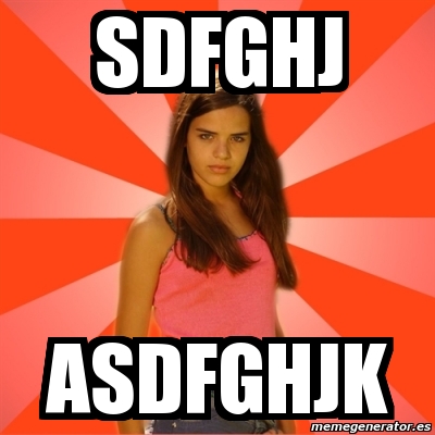 Meme Jealous Girl - sdfghj asdfghjk - 1984749