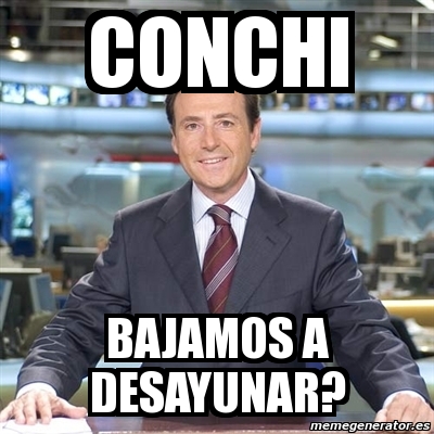 Meme Matias Prats - CONCHI Bajamos a desayunar? - 10733610