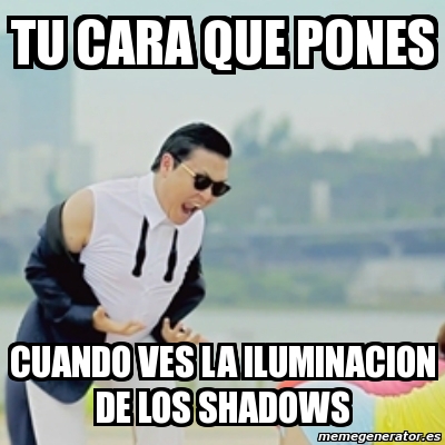 Meme Gangnam Style - tu cara que pones cuando ves la iluminacion de los ...