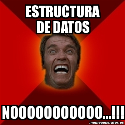 Meme Arnold - estructura de datos nooooooooooo...!!! - 12457471