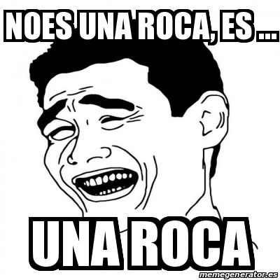 Meme Yao Ming 2 - noes una roca, es ... una roca - 13157406