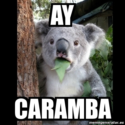 Meme Koala - ay caramba - 13162259