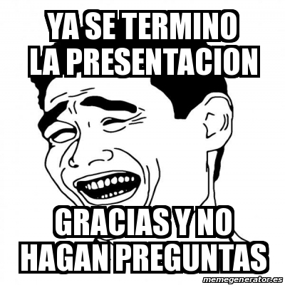 Meme Yao Ming 2 - Ya se termino la presentacion gracias y no hagan ...