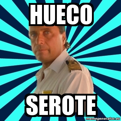 Meme Francesco Schettino - hueco serote - 14279824