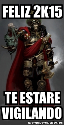 Meme Personalizado - Feliz 2k15 Te estare vigilando - 14567856
