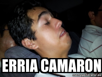 Meme Personalizado - erria camaron - 14685275