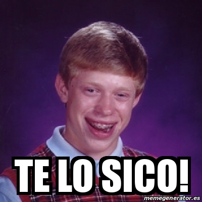 Meme Bad Luck Brian - te lo sico! - 14735359