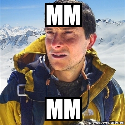 Meme Bear Grylls - mm mm - 14795470