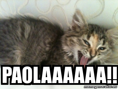 Meme Personalizado - paolaaaaaa!! - 14806624