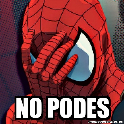 Meme Personalizado - no podes - 14825873