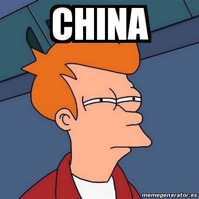Meme Futurama Fry - China - 14931672