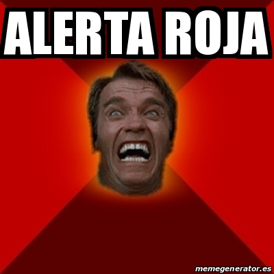 Meme Arnold - ALERTA ROJA - 15055842