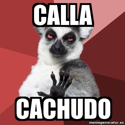 Meme Chill Out Lemur - calla cachudo - 15721024