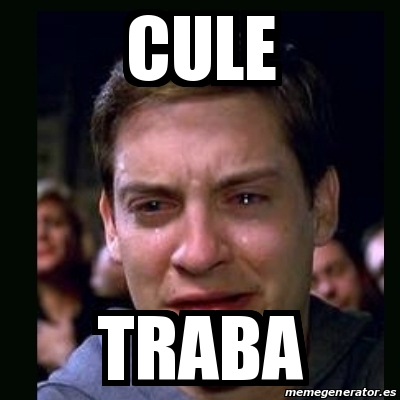 Meme crying peter parker - cule traba - 15970352