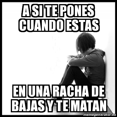 Meme First World Problems - a si te pones cuando estas en una racha de ...