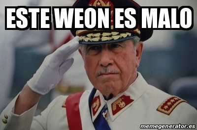 Meme Personalizado - ESTE WEON ES MALO - 16191700