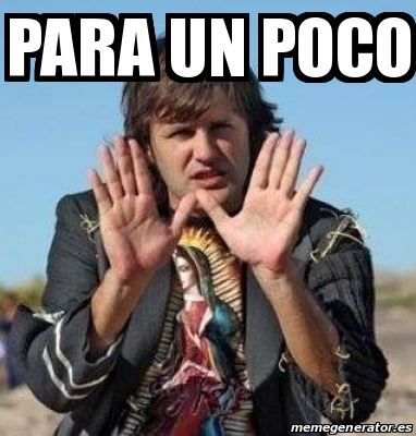 Meme Personalizado - para un poco - 16257317