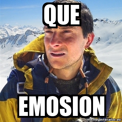 Meme Bear Grylls - que emosion - 16272101