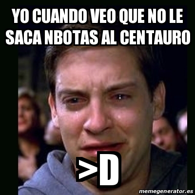 Meme crying peter parker - yo cuando veo que no le saca nbotas al ...