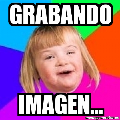 Meme Retard Girl - Grabando Imagen... - 16346280