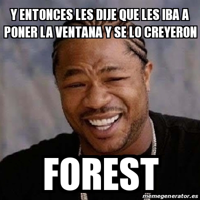 Meme Yo Dawg - y entonces les dije que les iba a poner la ventana y se ...