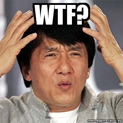 Meme Jackie Chan - WTF? - 16422117
