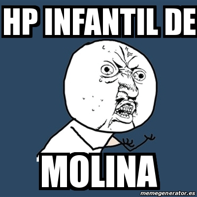 Meme Y U No - hp infantil de molina - 16438238