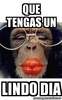 Meme Personalizado - que tengas un lindo dia - 16453605