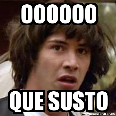 Meme Keanu Reeves - oooooo que susto - 16472659