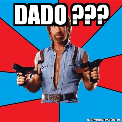 Meme Chuck Norris - dado ??? - 16527825