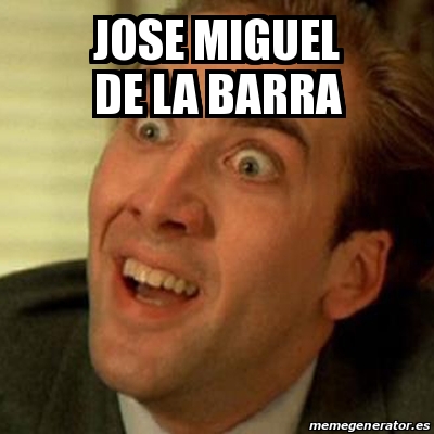 Meme No me digas - Jose miguel de la barra - 16543802