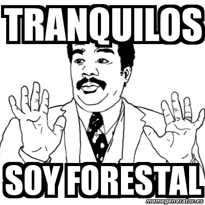 Meme Ay Si - Tranquilos soy forestal - 16592432