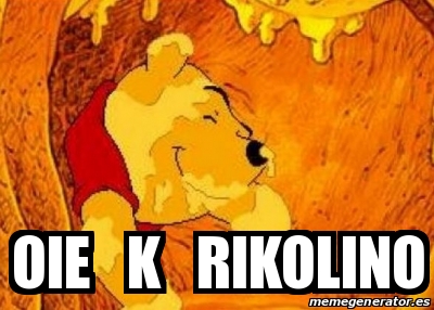 Meme Personalizado - OIE K RIKOLINO - 16647057