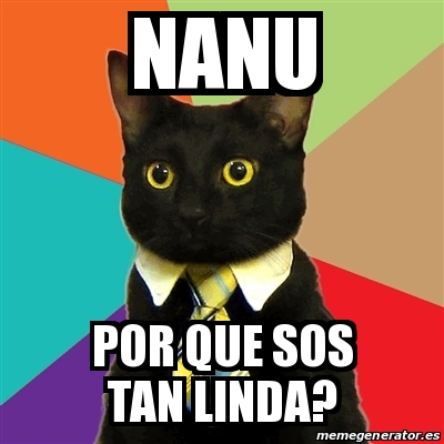 Meme Business Cat - nanu por que sos tan linda? - 16663991