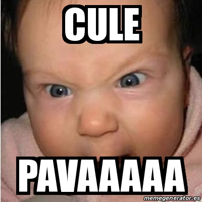 Meme Bebe furioso - cule pavaaaaa - 16664573