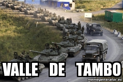 Meme Personalizado - valle de tambo - 16681357