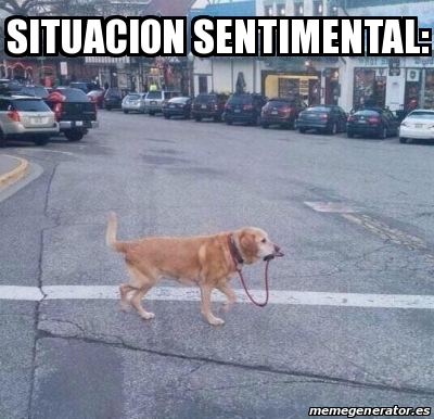 Meme Personalizado - Situacion sentimental: - 16824863
