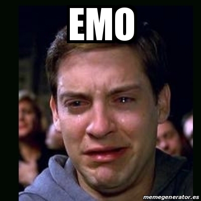 Meme crying peter parker - emo - 16828505
