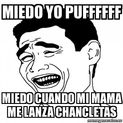 Meme Yao Ming 2 - miedo yo puffffff miedo cuando mi mama me lanza ...