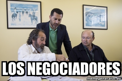 Meme Personalizado - Los negociadores - 16875301
