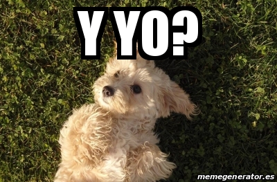 Meme Personalizado - y yo? - 16930335