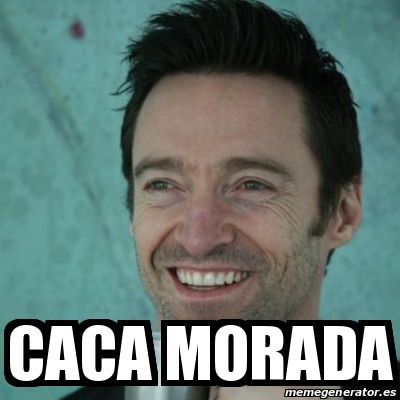 Meme Personalizado - caca morada - 17207973