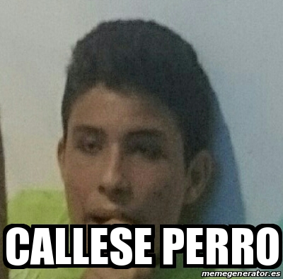 Meme Personalizado - Callese Perro - 17269874