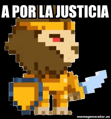Meme Personalizado - a por la justicia - 17291095