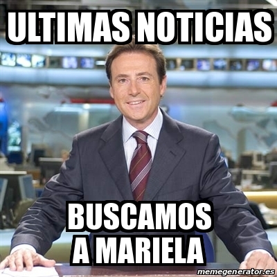 Meme Matias Prats - ultimas noticias buscamos a mariela - 17037075