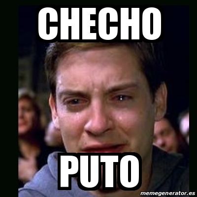 Meme crying peter parker - CHECHO PUTO - 17362947