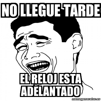 Meme Yao Ming 2 - No llegue tarde el reloj esta adelantado - 17364428