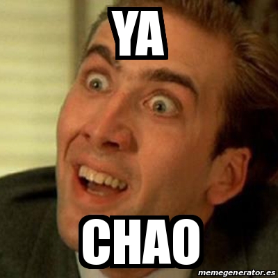 Meme No me digas - Ya Chao - 17389602