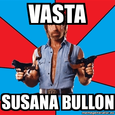 Meme Chuck Norris - vasta susana bullon - 17482814
