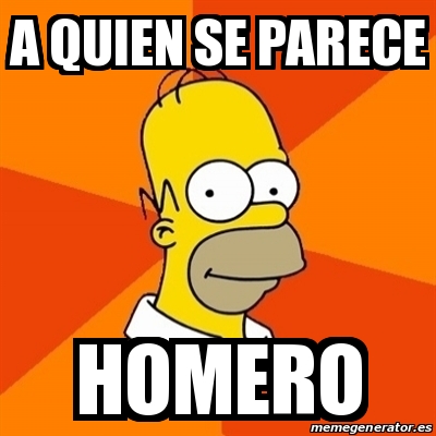 Meme Homer - a quien se parece homero - 17580260